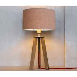 WDM Weihrauch Tischleuchte &raquo;Masterpiece No. 1&laquo; - braun