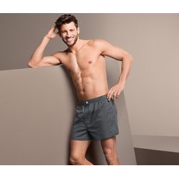 Tchibo - 2 Web-Boxershorts - Herren - Gr. L/6 - schwarz/print