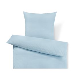 Tchibo - Seersucker-Bettw&auml;sche - hellblau
