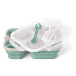 Tchibo - Faltbare Lunchbox - grau