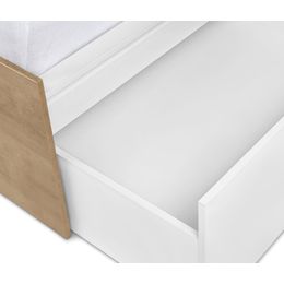 Tchibo - Stauraumbett - 172,4x228,7x100,3cm - wei&szlig; -