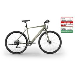 Sharp Gravel Hybrid E-Bike - olivgr&uuml;n