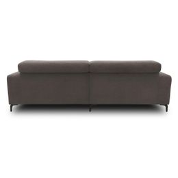 Domo Sofa &raquo;Malm&ouml;&laquo; - 248x172x72cm - schwarz -