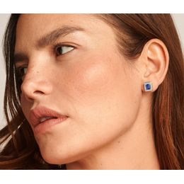 Tchibo - 925 Silber Ring Royal Blue - Damen - Gr. 18 - silber