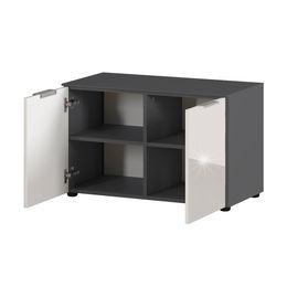 Germania-Schuhbank &raquo;GW-Rimini&laquo; - 75x40x48cm - wei&szlig; -