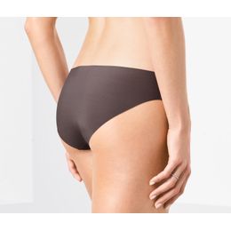 Tchibo - 2 Slips &raquo;Magic Cut&laquo; - Damen - Gr. L - braun