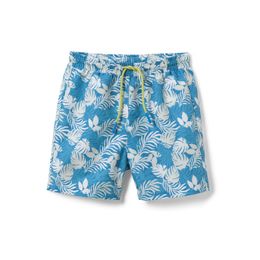 Tchibo - Kinder-Boardshorts - Gr. 134/140 - blau/print