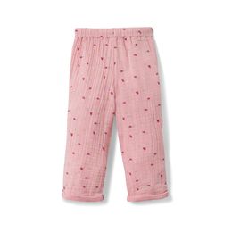 Tchibo - Baby-Schlupfhose - Baby - Gr. 98/104 - rosa/print