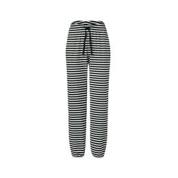 Tchibo - Pyjamahose - Damen - Gr. XXL - schwarz/gestreift
