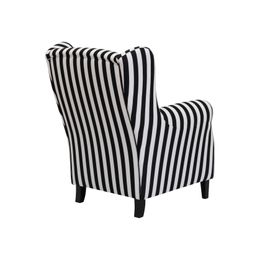 Tchibo - Ohrensessel &raquo;Luke&laquo; - 77x86x103cm - schwarz -