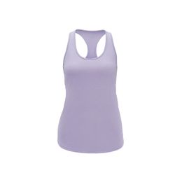Tchibo - 2-in-1-Shirt - Damen - Gr. S - lila/jacquard