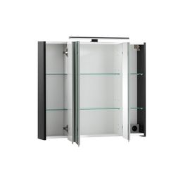 Tchibo - Spiegelschrank &raquo;Malte&laquo; - 80x16x74,5cm - schwarz -