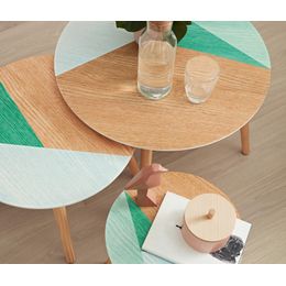 Tchibo - Einzelsessel mit Fu&szlig;hocker - 71x82x98cm - t&uuml;rkis -