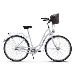 Hawk Bikes Cityrad &raquo;City Classic Joy White&laquo; - wei&szlig;