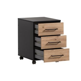 Tchibo - Rollcontainer &raquo;Aino&laquo; - 40x50x57cm - schwarz -