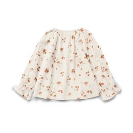 Tchibo - Kinder-Musselin-Bluse - Baby - Gr. 86/92 - creme/gebl&uuml;mt