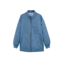 Tchibo - Lange Bomberjacke aus recyceltem Material - M&auml;dchen - Gr. 122/128 - hellblau