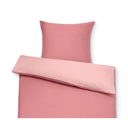 Tencel -Baumwoll-Bettw&auml;sche - ros&eacute;