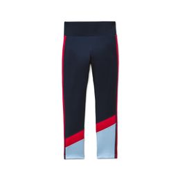 Tchibo - Highwaist-Sporttight mit recyceltem Polyester - Mädchen - Gr. 122/128 - dunkelblau