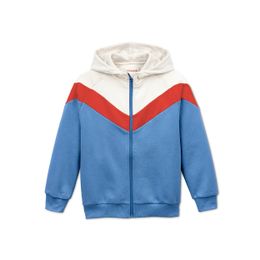Tchibo - Sweatjacke - M&auml;dchen - Gr. 122/128 - blau