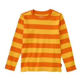 Tchibo - Jako-O Streifenshirt - Herren - Gr. 128/134 - orange/gestreift
