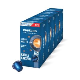 EDUSCHO Lungo Kr&auml;ftig - 100 Kapseln - Intensit&auml;t: 4/5