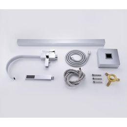 Home Deluxe Standarmatur &raquo;Sky&laquo; - silber