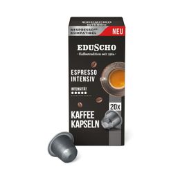 EDUSCHO Espresso Intensiv - 20 Kapseln - Intensität: 5/5