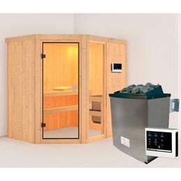 Karibu Sauna &raquo;Amy 1&laquo; - naturfarben