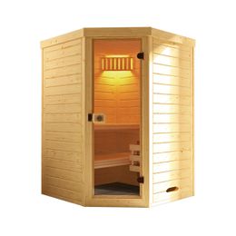 Weka-Design-Sauna &raquo;Lahti&laquo; - naturfarben