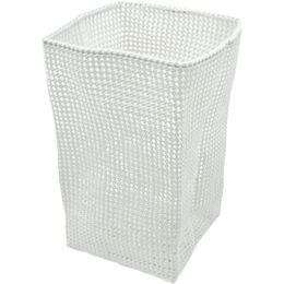 Möve Wäschekorb MÖVE "Tube", snow, H:51cm T:33cm Ø:33cm, Kunststoff, Wäschesammler
