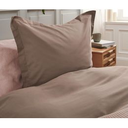 Tencel -Baumwoll-Bettw&auml;sche - taupe