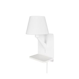 Trio Wandleuchte &raquo;Comfort&laquo; - 16x18x31cm - wei&szlig; -