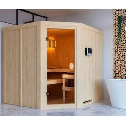 Karibu Sauna &raquo;Lyda&laquo; - naturfarben