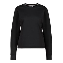 alife and kickin Sweatshirt ALIFE & KICKIN "Damen TeclaAK A", Damen, Gr. L, schwarz, 60% Baumwolle, 40% Polyester, Sweatshirts Sweatshirt
