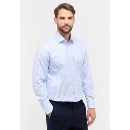 Langarmhemd Eterna "COMFORT FIT", Herren, Gr. 46, Normalgrößen, hellblau, 100% Baumwolle, normal, Manschette, Hemden, NON IRON (bügelfrei)