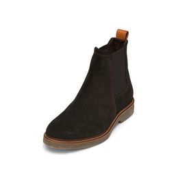 Marc O'Polo Chelseaboots MARC O'POLO "aus softem Velours-Rindleder", Herren, Gr. 42, coffee, Obermaterial: 100% Leder (Rind), unifarben, Schuhe