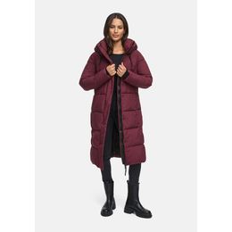 Winterjacke Marikoo "Chumanii", Damen, Gr. L, wine, Obermaterial: 100% Polyester; Futter: 100% Polyester; Wattierung: 100% Polyester; Ärmelfutter: 100% Polyester, Jacken, Belüftungsschlitz mit Druckknopfverschluss