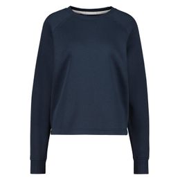 alife and kickin Sweatshirt ALIFE & KICKIN "Damen TeodoraAK A", Damen, Gr. L, marine, 60% Baumwolle, 40% Polyester, Sweatshirts Sweatshirt