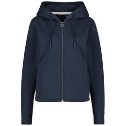 alife and kickin Kapuzensweatjacke ALIFE & KICKIN "Damen FredaAK A", Damen, Gr. L, marine, 60% Baumwolle 40% Polyester, Sweatjacken