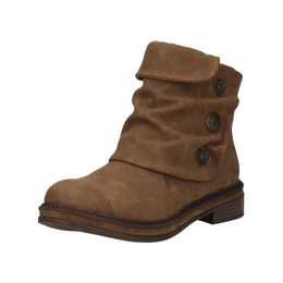 Stiefelette Blowfish "Blowfish Stiefelette Lederimitat", Damen, Gr. 37, mittelbraun, Lederimitat, Schuhe Stiefelette