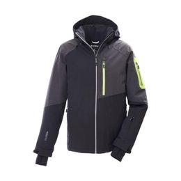 Killtec Herren Skijacke "KSW 464 MN SKI JCKT"schwarz, Gr. L, Obermaterial: 93% Polyester, 7% Elasthan;Obermaterial 2: 100% Polyester;Futter: 100%