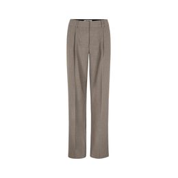 Chinohose Soft Rebels "Soft Rebels Trousers SRVilja", Damen, Gr. XS, Normalgrößen, 153 coffee quartz, Obermaterial: 68% Polyester, 28% Viskose, 4% Elasthan, Hosen Chinohose