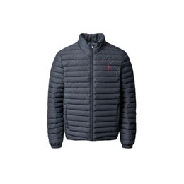 Outdoorjacke MCS "MCS Jacket Santos", Herren, Gr. L, schwarz sapphire, Obermaterial: 100% Polyester, Jacken