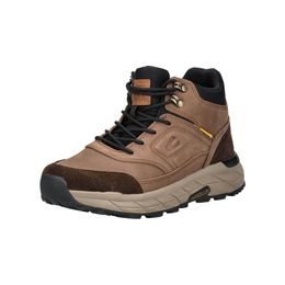 Camel Active Herren Schnürstiefelette "Camel Active Stiefelette Leder", Gr. 42cafe, Leder, Schuhe