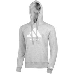 Hoodie adidas Performance "Community Hoodie “Boxing”" Gr. L, grau, Sweatshirts, Herren, L, Obermaterial: 100% Baumwolle