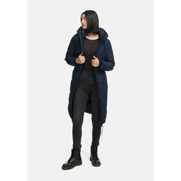 Winterjacke Marikoo "Chumanii", Damen, Gr. S, navy, Obermaterial: 100% Polyester; Futter: 100% Polyester; Wattierung: 100% Polyester; Ärmelfutter: 100% Polyester, Jacken, Belüftungsschlitz mit Druckknopfverschluss
