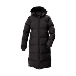Steppmantel Killtec "KOW 260 WMN QLTD CT", Damen, Gr. 36, schwarz, Oberstoff: 100% Polyester, Futter: 100% Polyester (recycelt), Füllung: 100% Polyester, Mäntel, Wasserabweisend, winddicht, 2-Wege-Reißverschluss, gefüttert
