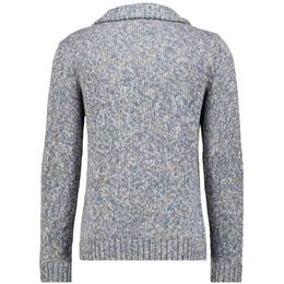 Troyer Ragman, Herren, Gr. 52, beige (beige gemustert, 941), 100% Baumwolle, hoch geschlossener Ausschnitt, Pullover