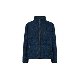 Kurzmantel soyaconcept "Soya Concept Coat SC-BESSIE 1", Damen, Gr. L, 96910 navy melange, Obermaterial: 100% Polyester, Mäntel